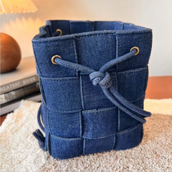 Bottega Veneta | Bags | Bv Denim Bag In Pristine Condition Size41419 ...